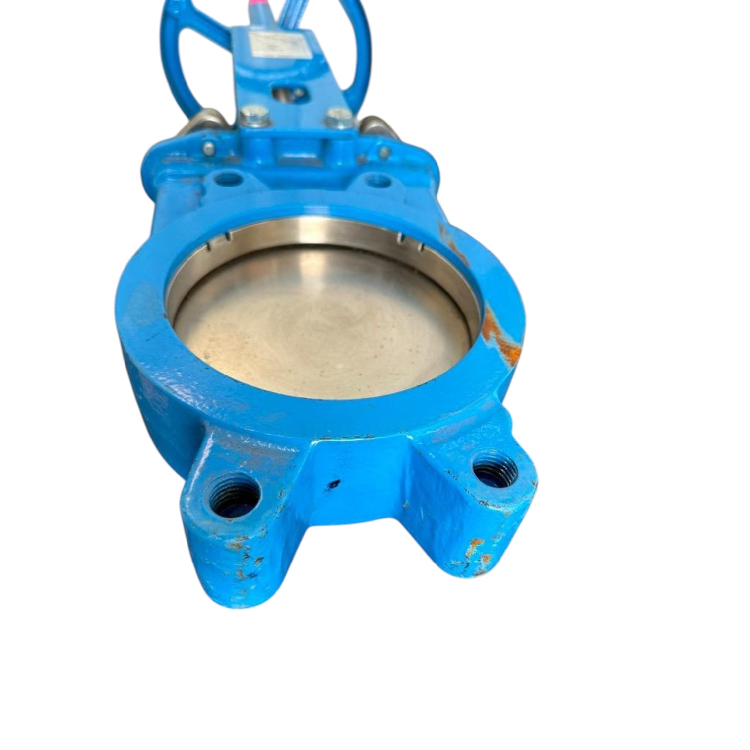 6" Orbinox ACT 10-2134RE Knife Gate Valve Hand Wheel Operated - Perea ...