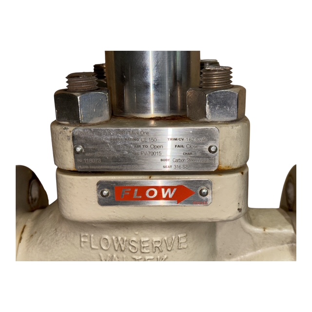 Valtek Flowserve Mark One 2" Class 150 - Paper Mill Equipment, Used ...