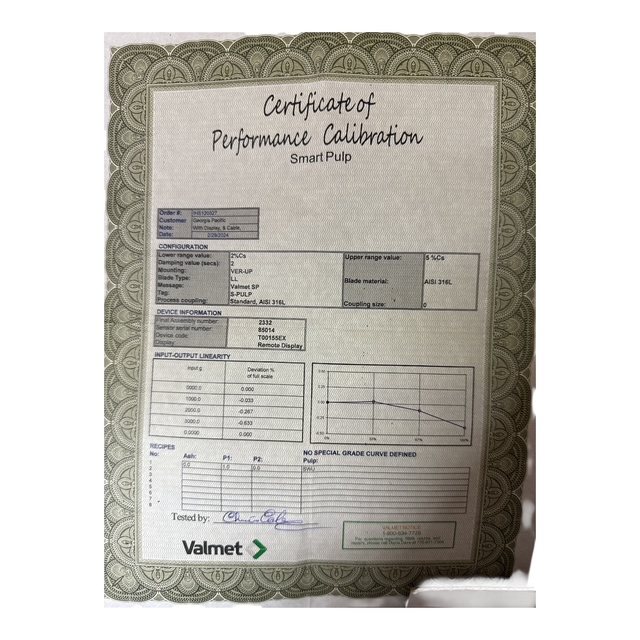 Valmet Metso SP Consistency Transmitter MA LL SS SS - Paper Mill ...