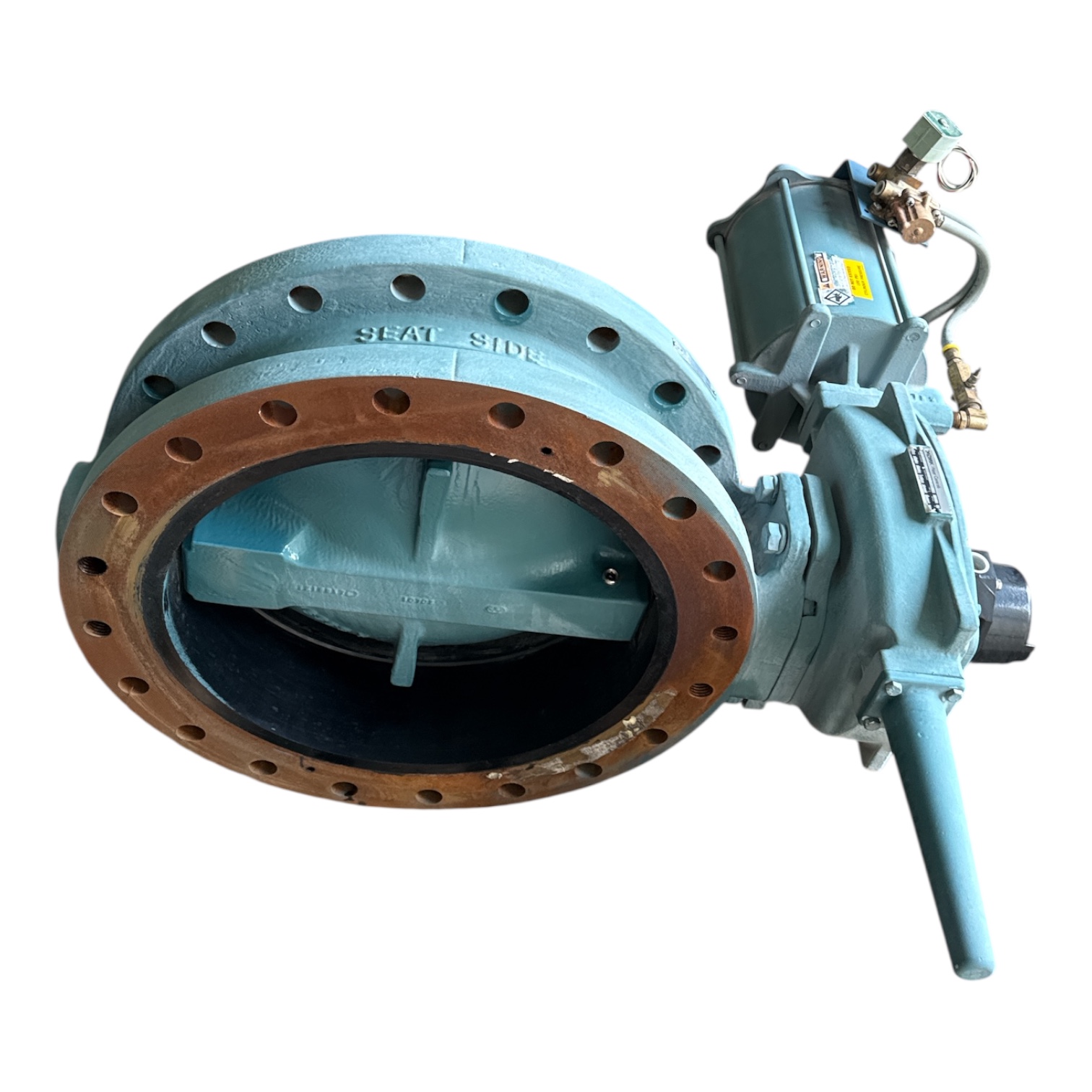 20" Dezurik BAW Butterfly Valve Air Operated - Perea Industrial