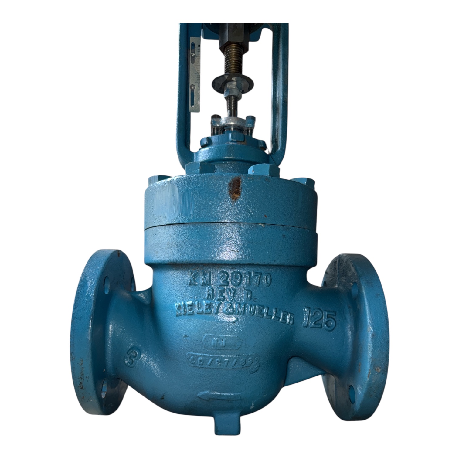 3" Class 125 Kieley & Mueller 6600-02 Control Valve - Perea Industrial