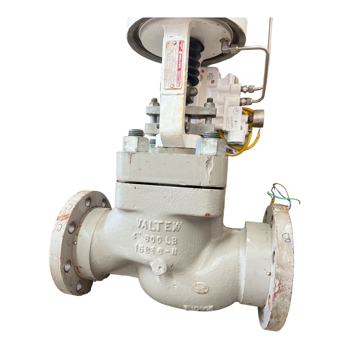 Valtek Flowserve Mark One 4" Class 600 Valve - Paper Mill Equipment ...