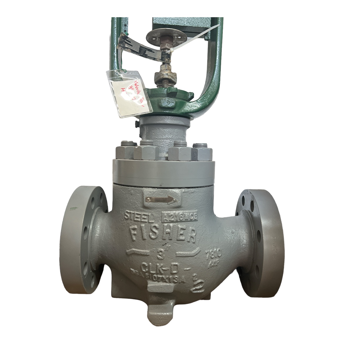 3" Class 900 Fisher HPT Control Valve - Paper Mill Equipment, Used ...
