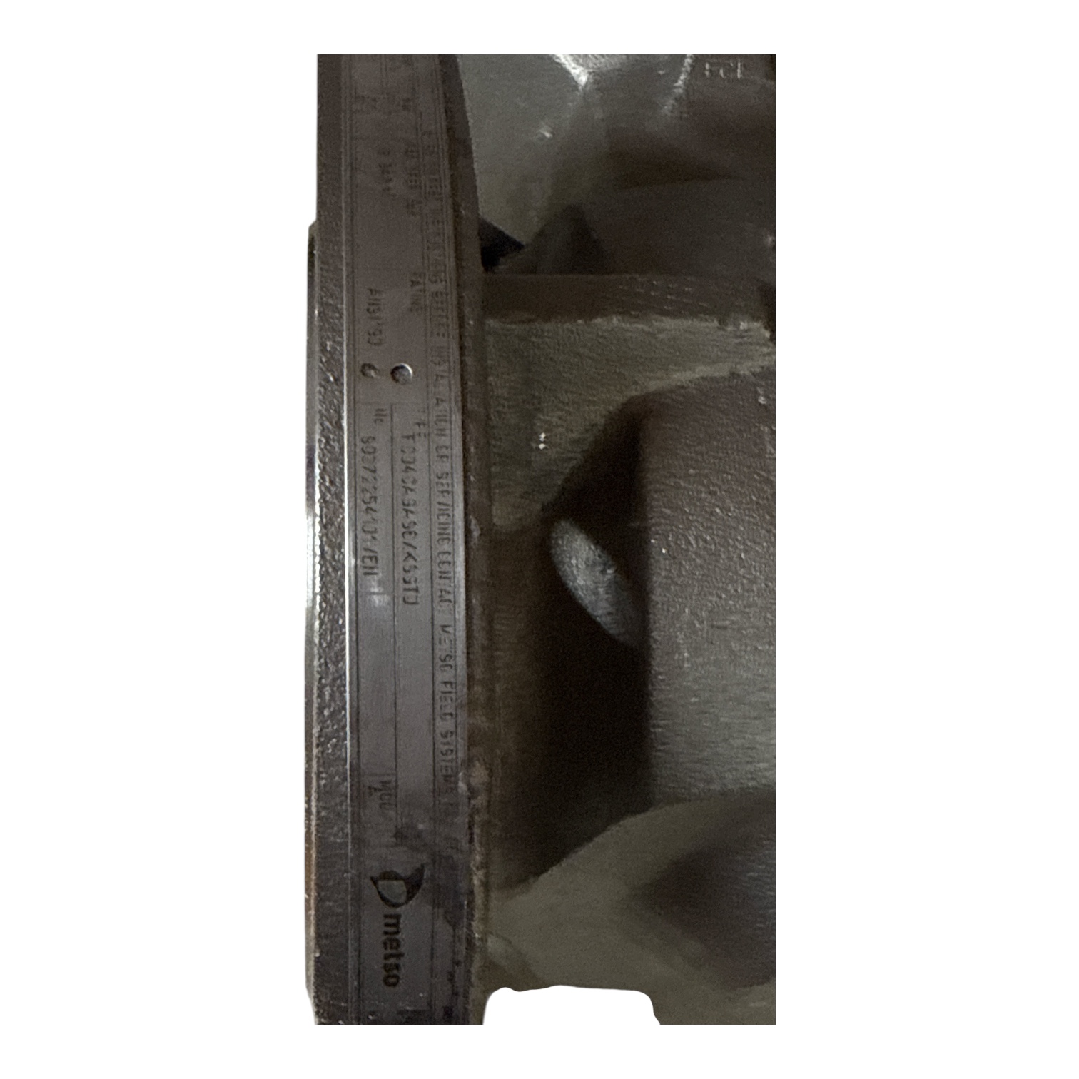 4" Class 150 Neles FINETROL Eccentric Rotary Plug Valve - Paper Mill ...