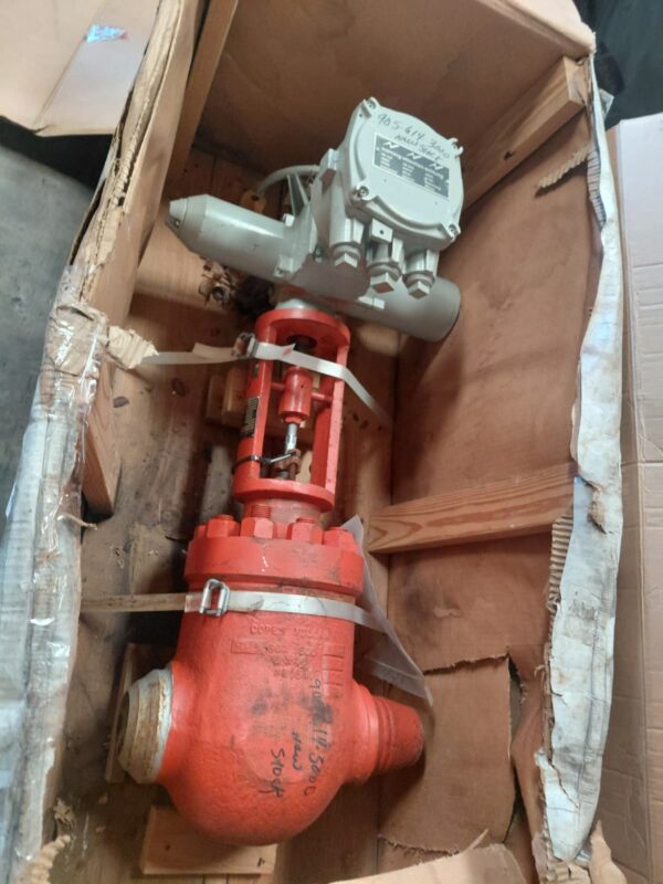 Dezurik Copes Vulcan 4" Class 1500 Globe Valve - Perea Industrial