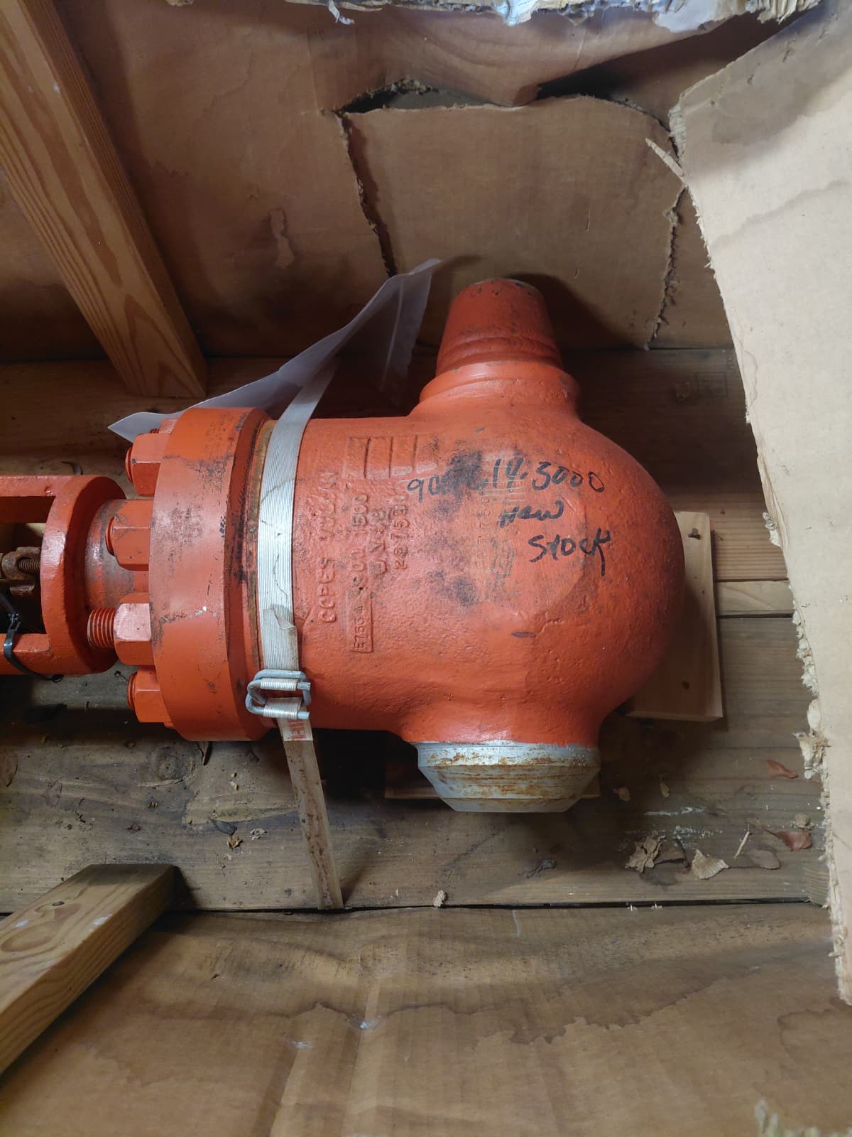 Dezurik Copes Vulcan 4" Class 1500 Globe Valve - Perea Industrial